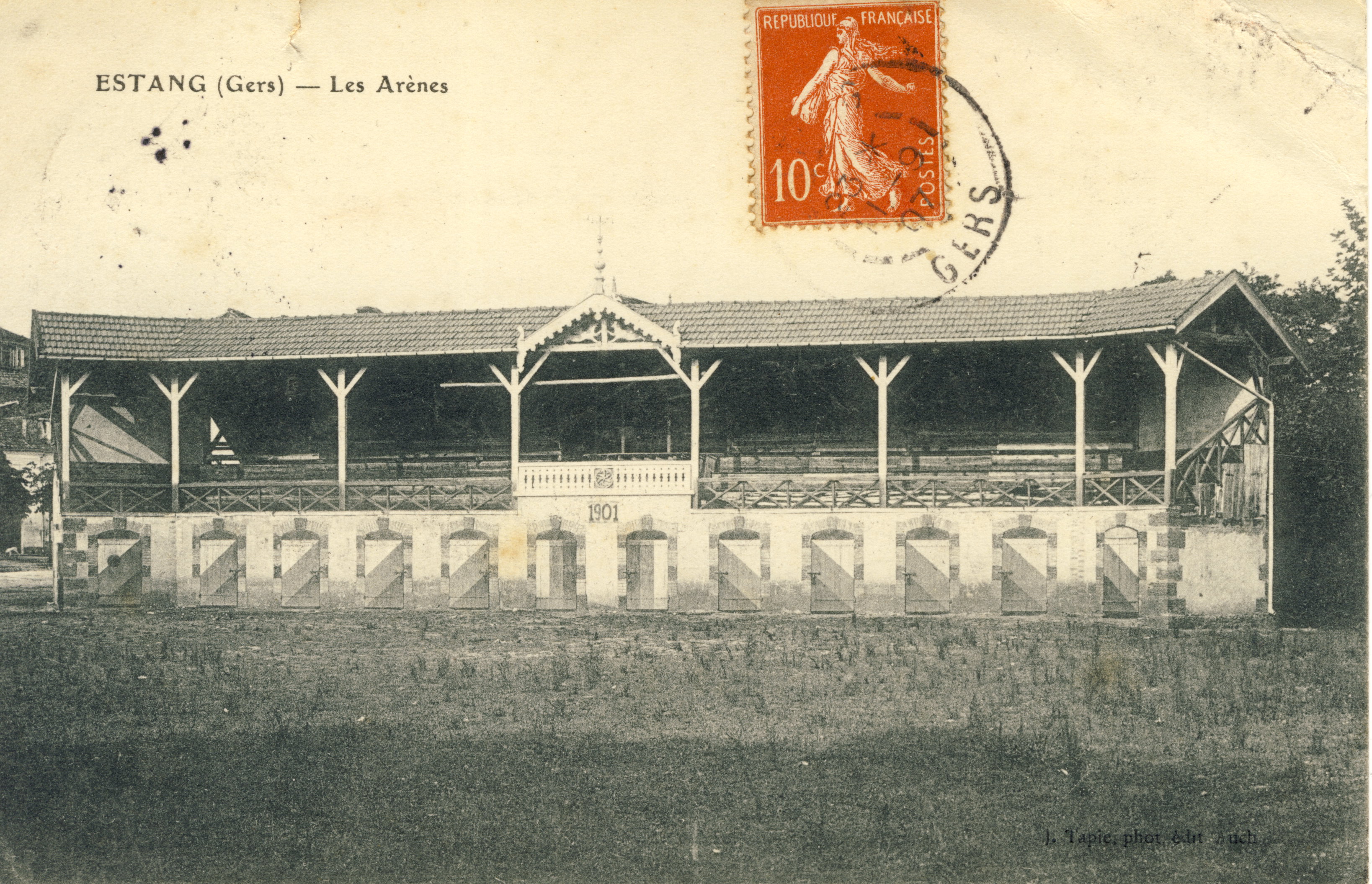 Arènes : Estang (32) – La course landaise et son patrimoine